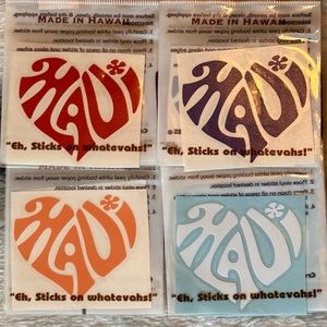 Design | 59 One Maui Made In Hawaii Vinyl Stickers New | Poshmark